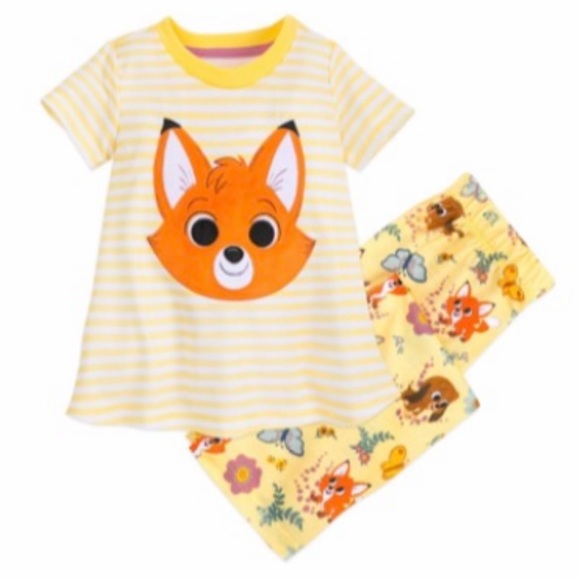 Disney | Pajamas | Disney Fox Character Pajama Set | Poshmark